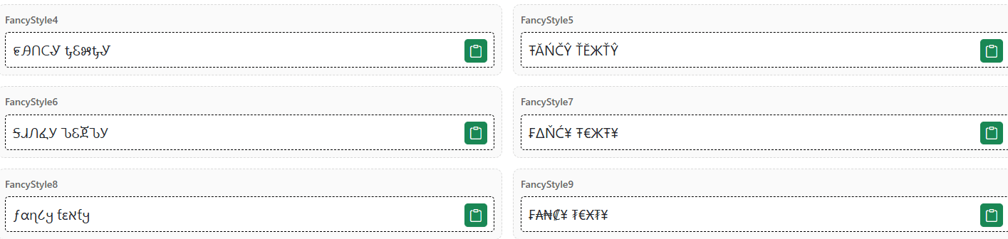 Fancy Text Generator - 2026